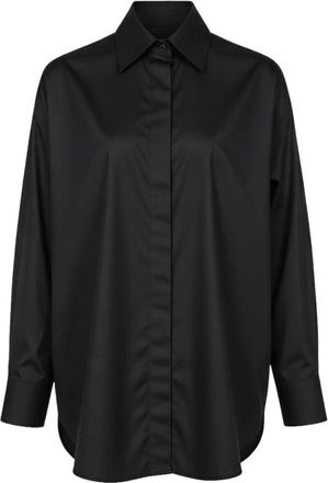 Dondup Femme, Blouses et Chemises, Noir, Taille: 38 FR Shirt