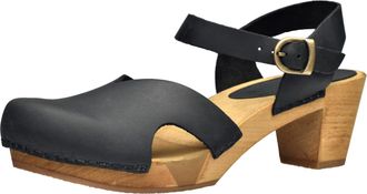 Sanita Matrix Square Flex Sandal 451207, Riemchensandalen, Schwarz (Black 2), 39 EU (5.5 UK)