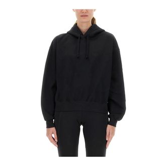Yohji Yamamoto Brushed Terry Boxy Hoodie - - Sweatshirts & Hoodies - Damen - Schwarzk - XS