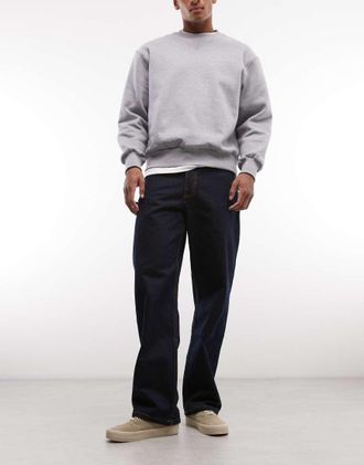 Vans Check-5 - Loose-Fit-Jeans in Indigo-Blau