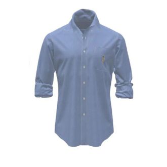 Polo Ralph Lauren Hemingway Bear Oxford Shirt - - Shirts - Herren - Blau - XL