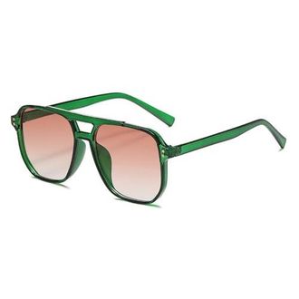 Generic Lunettes De Soleil D&eacute;coratives For Hommes Et Femmes, Id&eacute;ales For Les Vacances D&eacute;placements. Convient &Eacute;galement Aux Sports Plein Air(Green)