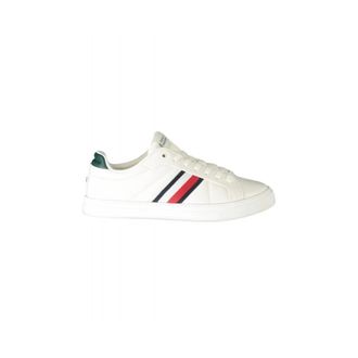 Tommy Hilfiger Icon Court Leder-Sneaker - - Shoes - Herren - Wei&szlig; - 44 EU