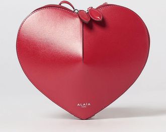 Alaia Le Caur herzf&ouml;rmige Mini-Umh&auml;ngetasche aus Leder mit Rei&szlig;verschluss