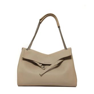 Orciani Femme, Sacs, Beige, Taille: ONE Size Venus Soft Midi Shoulder Bag