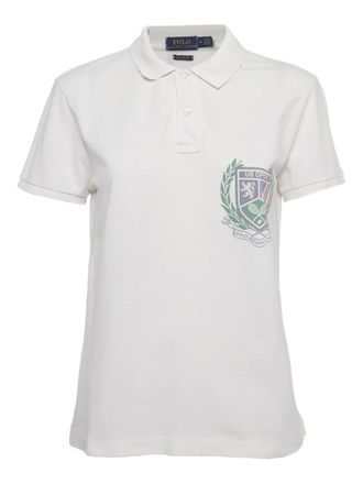 Polo Ralph Lauren polo &agrave; logo imprim&eacute; - Tons neutres