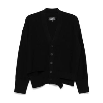 Maison Margiela Stilvolle Strickjacke f&uuml;r Damen - - Knitwear - Damen - Schwarzk - XS