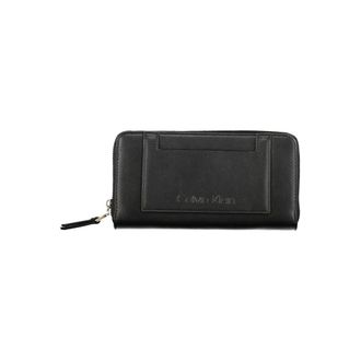 Calvin Klein Elegante schwarze Geldbrse mit mehreren Fchern - - Accessories - Damen - Schwarzk - ONE SIZE