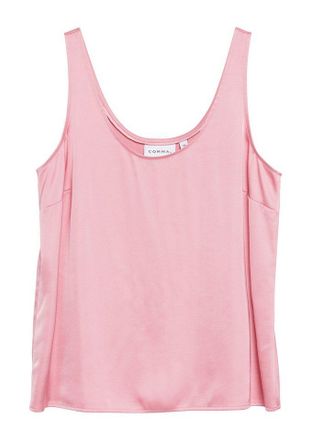 Comma Blusentop Bluse Satin-Top