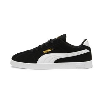 Puma Puma Club II Unisex-Sneaker f&uuml;r Erwachsene, Puma Schwarz/Puma White-Puma Gold, 10.5 UK