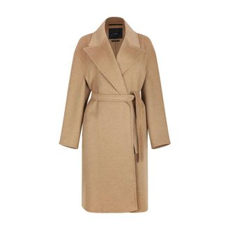 Max Mara Femme, Manteaux, Brun, Taille: 38 FR Manteau Valle