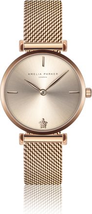 Amelia Parker Uhren aus Ros&eacute;gold