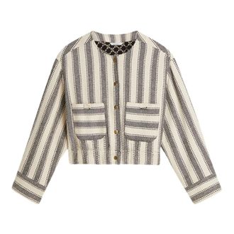 Summum Jacket Stripe - - Jackets - Damen - Mehrfarbig - L
