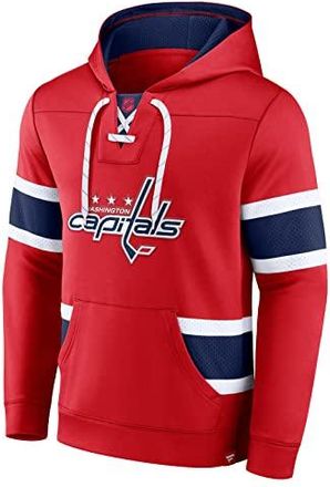 Fanatics NHL Washington Capitals Pull à capuche Iconic Exclusive Pull à capuche, rouge, XXL