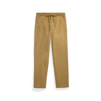 Polo Ralph Lauren Pantalon droit taille &eacute;lastiqu&eacute;e en coton