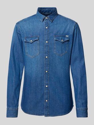 Jack & Jones Slim Fit Freizeithemd mit Kentkragen Modell ESHERIDAN