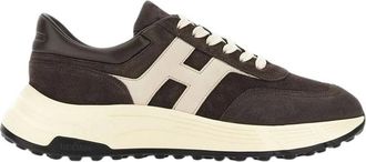 Hogan Homme, Chaussures, Brun, Taille: 42 1/2 EU Hyperlight Allacciato H
