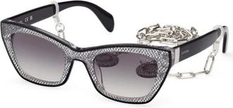 Guess Cat Eye Sonnenbrille - - Accessories - unisex - Schwarzk - 53 MM
