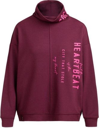 soccx Sweater mit Stehkragen