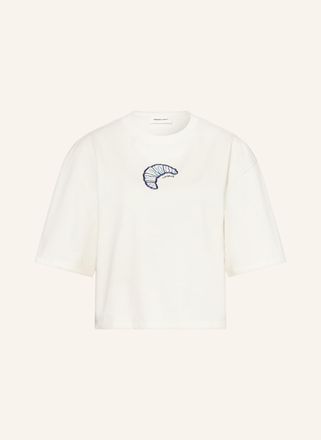 Fabienne Chapot T-Shirt Benja Mit Schmuckperlen weiss