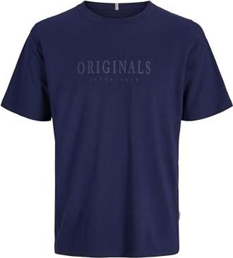 Jack & Jones Jorvesterbro Tee Ss Crew Neck Noos Homme Jorvesterbro T-shirt Ss Crew Neck Noos, Ocean Cavern, XXL