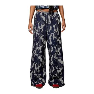 Kaporal Wide Hosen - - Trousers - Damen - Blau - XL