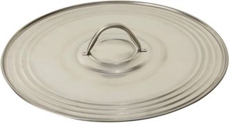 Ibili Ibili 714337 Deckel Mehrzweck Professionel, Edelstahl, Silber, 38 x 38 x 6 cm