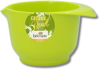 RBV BIRKMANN Birkmann, Colour Bowls R&uuml;hr- und Serviersch&uuml;ssel, Limette, 0,5 Liter, Melamin, kratzfest, standfest, nachhaltig, 708648