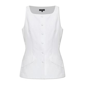 Rag & Bone Lola Boatneck Weste - - Suits - Damen - Wei&szlig; - S