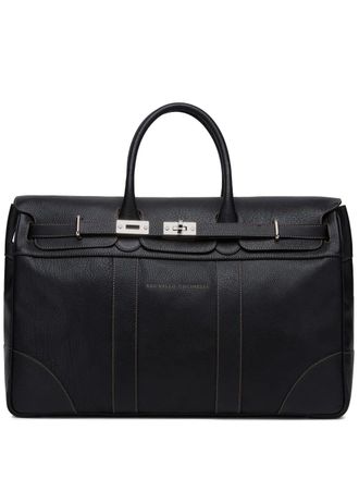 Brunello Cucinelli sac de voyage Weekender Country - Noir