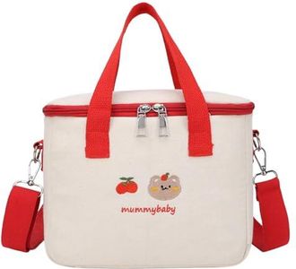 Generic Sac de maternit&eacute; - Sac &agrave; langer de voyage | Sac de rangement mignon de grande capacit&eacute; avec compartiment &agrave; couches isolant, sac de transport r&eacute;glable 