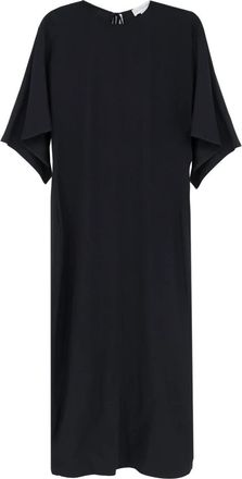 Stella McCartney Femme, Robes, Noir, Taille: 38 FR Midi Dress