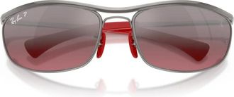 Ray-Ban unisex, Accessoires, Gris, Taille: 62 MM Rb3819M Lunettes de soleil