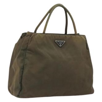 Prada Pre-owned Vintage Tote Bag - - Pre-owned - Damen - Gr&uuml;n - ONE SIZE