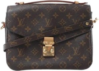 Louis Vuitton Pre-owned Pochette M&eacute;tis MM - Femme - Pre-owned - Brun - Taille: ONE Size