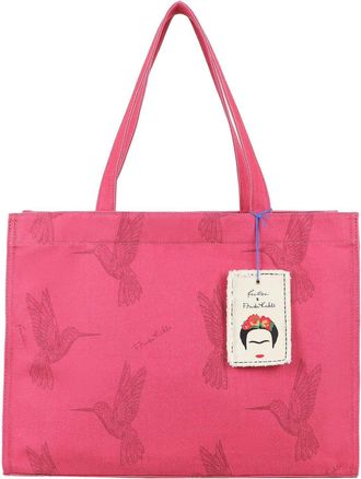 Fritzi Aus Preu&szlig;en Damen Fritzi x Frida Kahlo Easy01 Kolibri Canvas Pinki Shopper