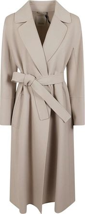 Max Mara Femme, Manteaux, Beige, Taille: 36 FR Cappotto lungo Elisa