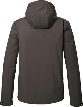 Killtec Softshelljacke KOS 259 MN SFTSHLL JCKT Wasserabweisende Softshelljacke mit verstellbarer Kapuze