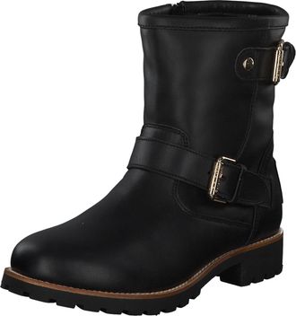 Panama Jack Damen felina igloo trav Motorcycle Boot, Schwarz, 37 EU