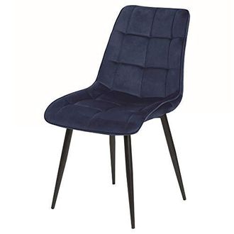 Selsey Polsterstuhl, Dunkelblau, 91 x 50 x 49, 5903025427706