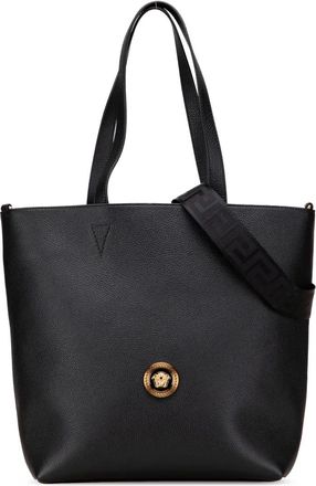 Versace sac à main en cuir Medusa (20e siècle) - Noir