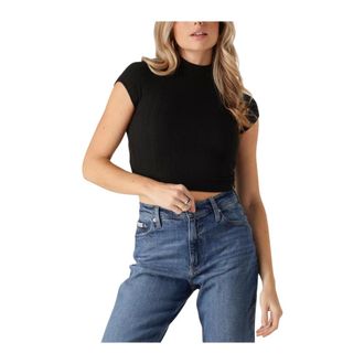 Calvin Klein Damen, Oberteile, Schwarzk, LGr&ouml;&szlig;e