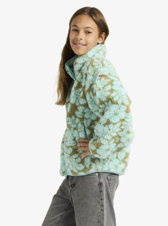 Roxy Fleecejacke LIKE ELECTRICITY f&uuml;r Kinder und Jugendliche, aus Polyester, sportlicher Stil