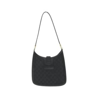 Gucci Pre-owned GG Canvas Schultertasche - - Pre-owned - Damen - Schwarzk - ONE SIZE