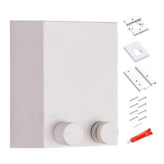 Generico Teleskop-W&auml;scheleine, verstellbare L&auml;nge, unsichtbarer Draht, langlebige W&auml;scheleine f&uuml;r Terrasse, Balkon, Hotel, Garage, Keller, Innengebrauch und E