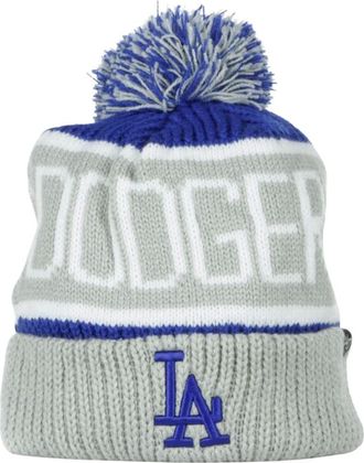 47 Brand Homme, Accessoires, Multicolore, Taille: ONE Size Calgary Cuff Knit Pom Pom Hat