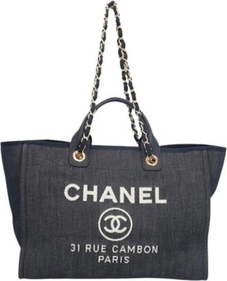 Chanel Damen, Pre-Owned, Blau, ONE SIZEGr&ouml;&szlig;e