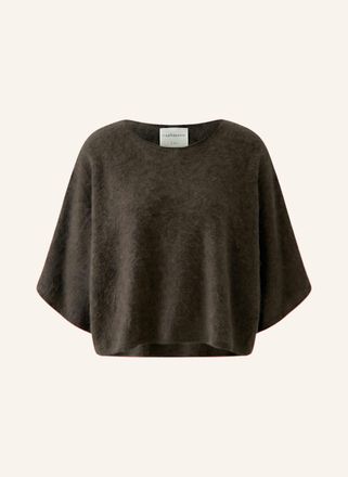 Oui Cashmere-Pullover Mit 3/4-Arm braun