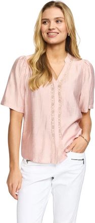 2-Biz Femme, Blouses et Chemises, Rose, Taille: 44 FR Blouses