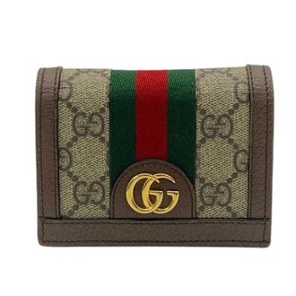 Gucci Portefeuille Ophidia Pre-owned (bi-pli) - Femme - Pre-owned - Brun - Taille: ONE Size